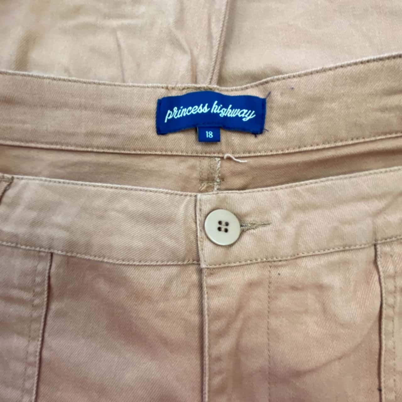 Princess Highway Light Orange Pants Size 18(s) - Used Good | Salvos Stores