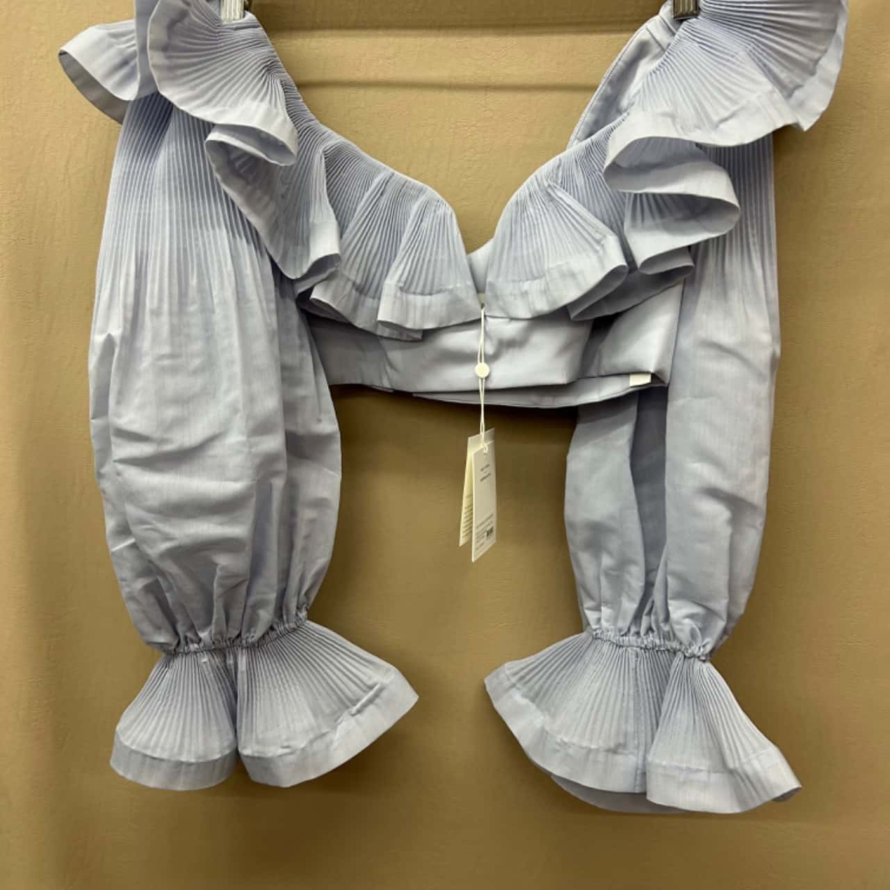 BNWT Zimmermann Womens Size 2 Cropped Bodice Lilac(s)