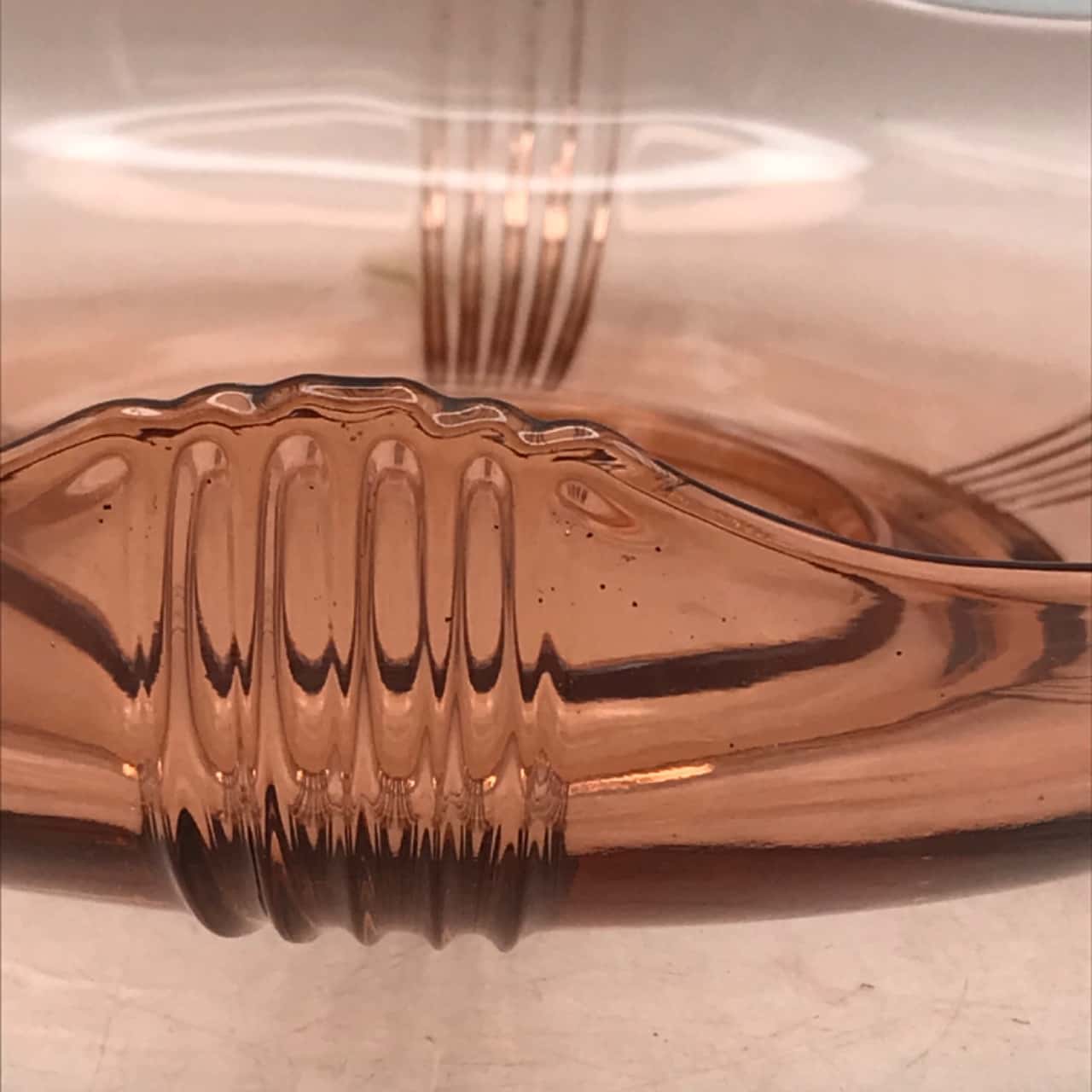 Vintage 1930 Art Deco Josef Inwald Floating Fish with Flower Frog ...