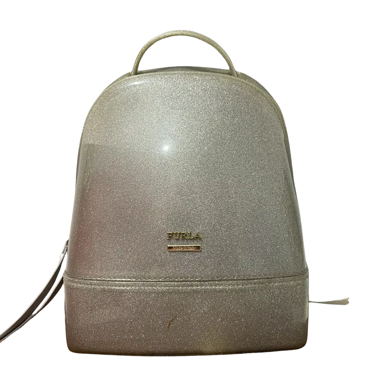 Furla Candy Silver Backpack (Unique, Rare)(s)