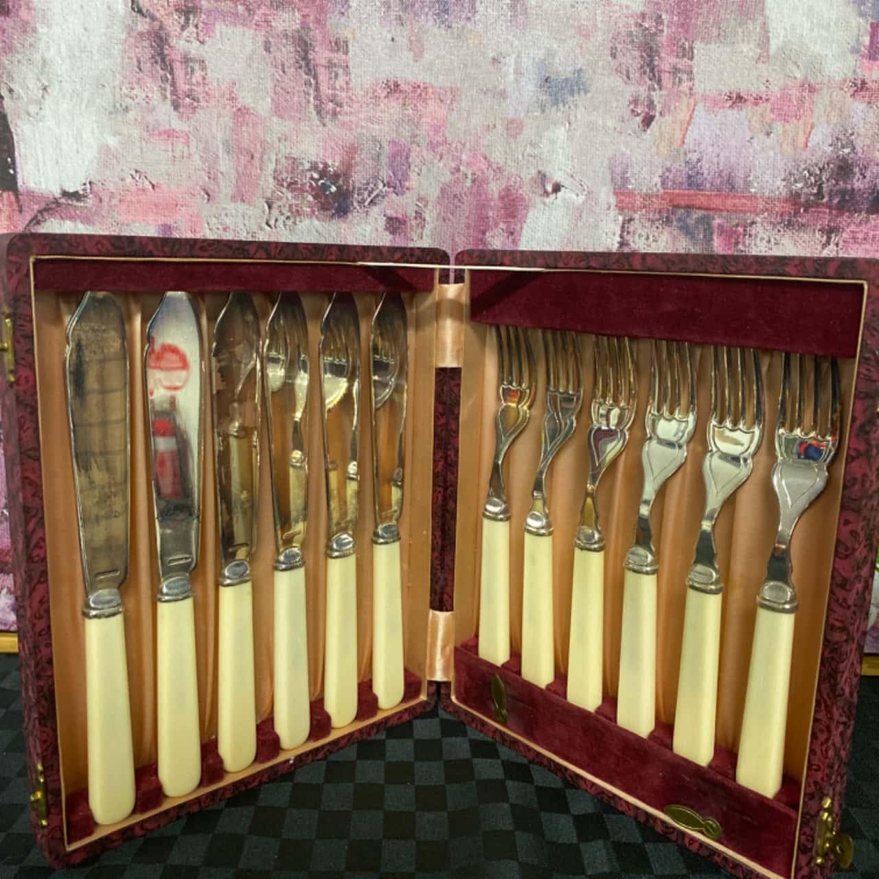 Ivorine knife and Fork set *DISCOUNTED*(s)