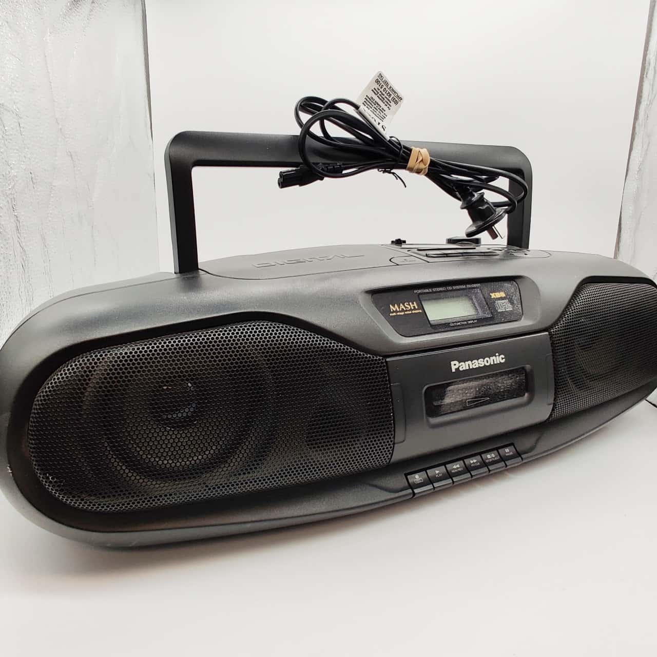 Panasonic RX-DS101 Stereo Boom Box For Radio, Tape Cassette & CD ...