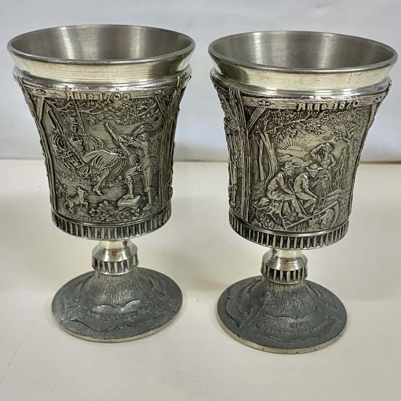 2 x Pewter Goblets(s)