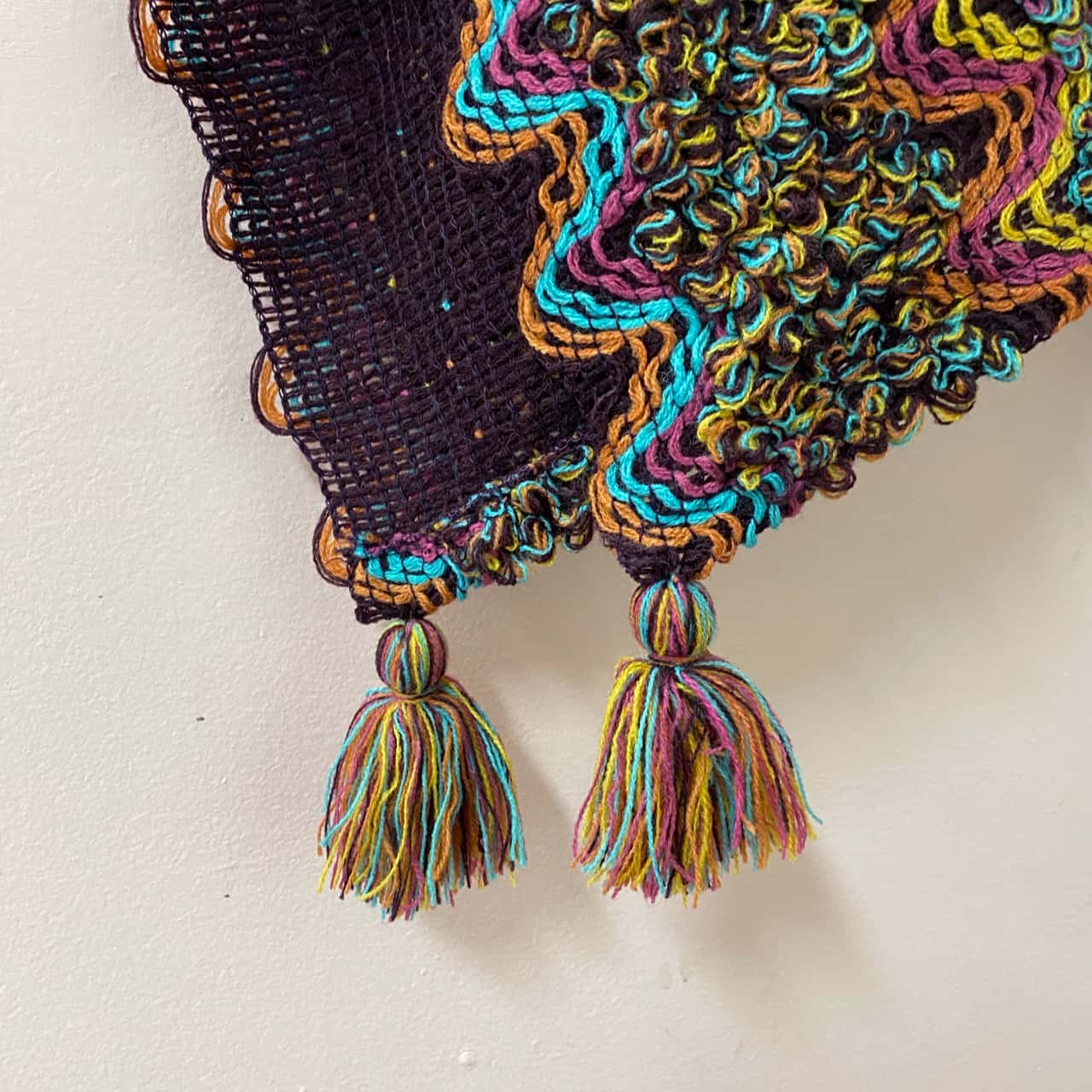 Taking Shape Women's Plus Size Bright Textured Cape