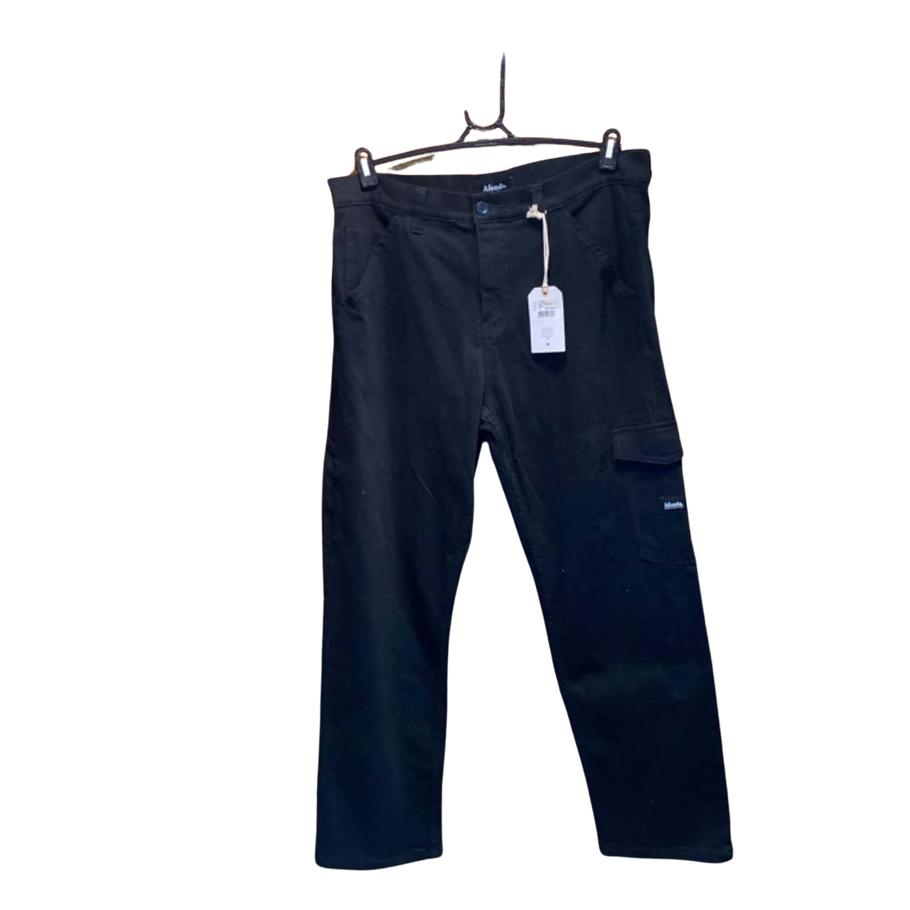 Afends Mens Size 36 Cargo Black Pants (s)