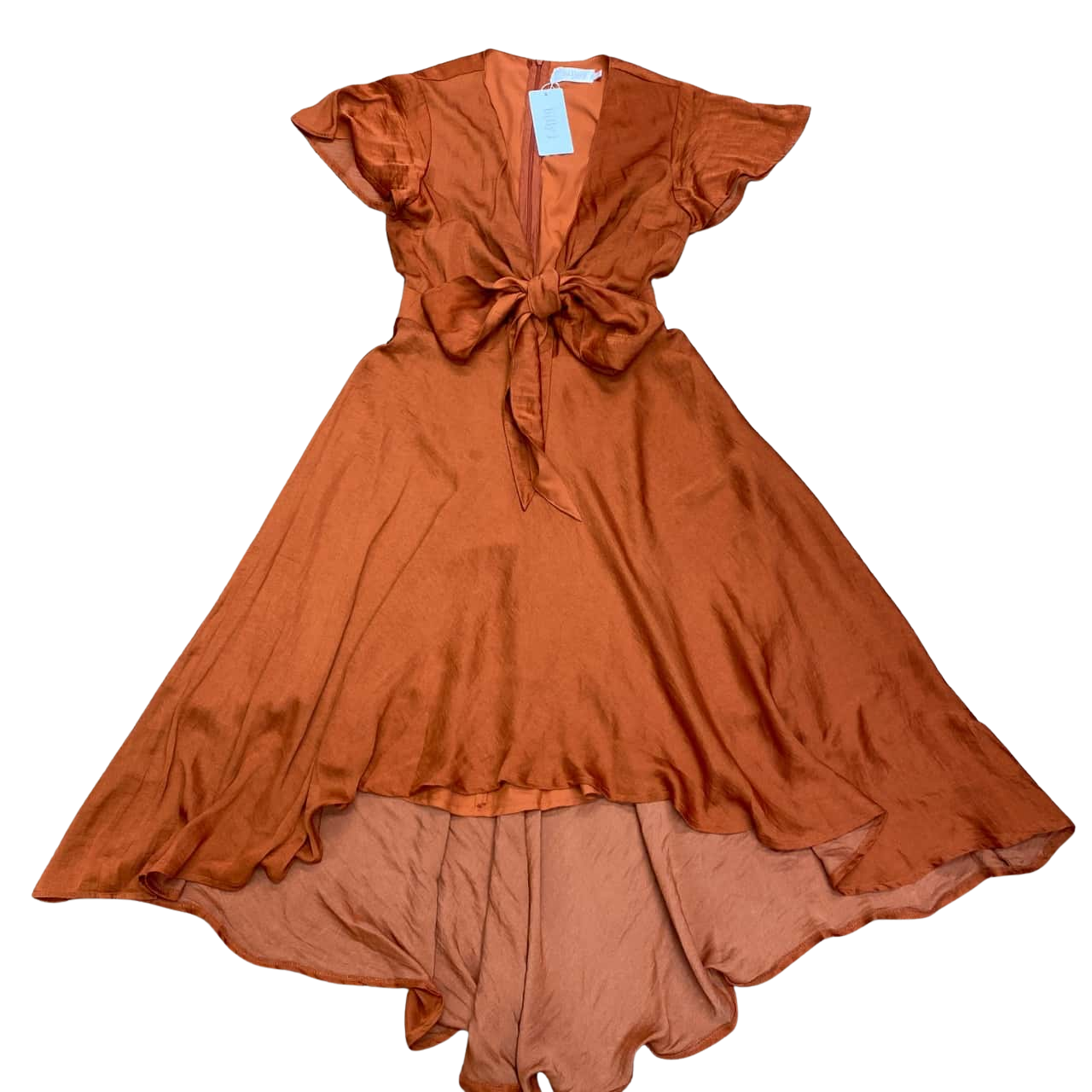 BNWT Billy J Size 8 Sunny Daze Dress Rust (s)