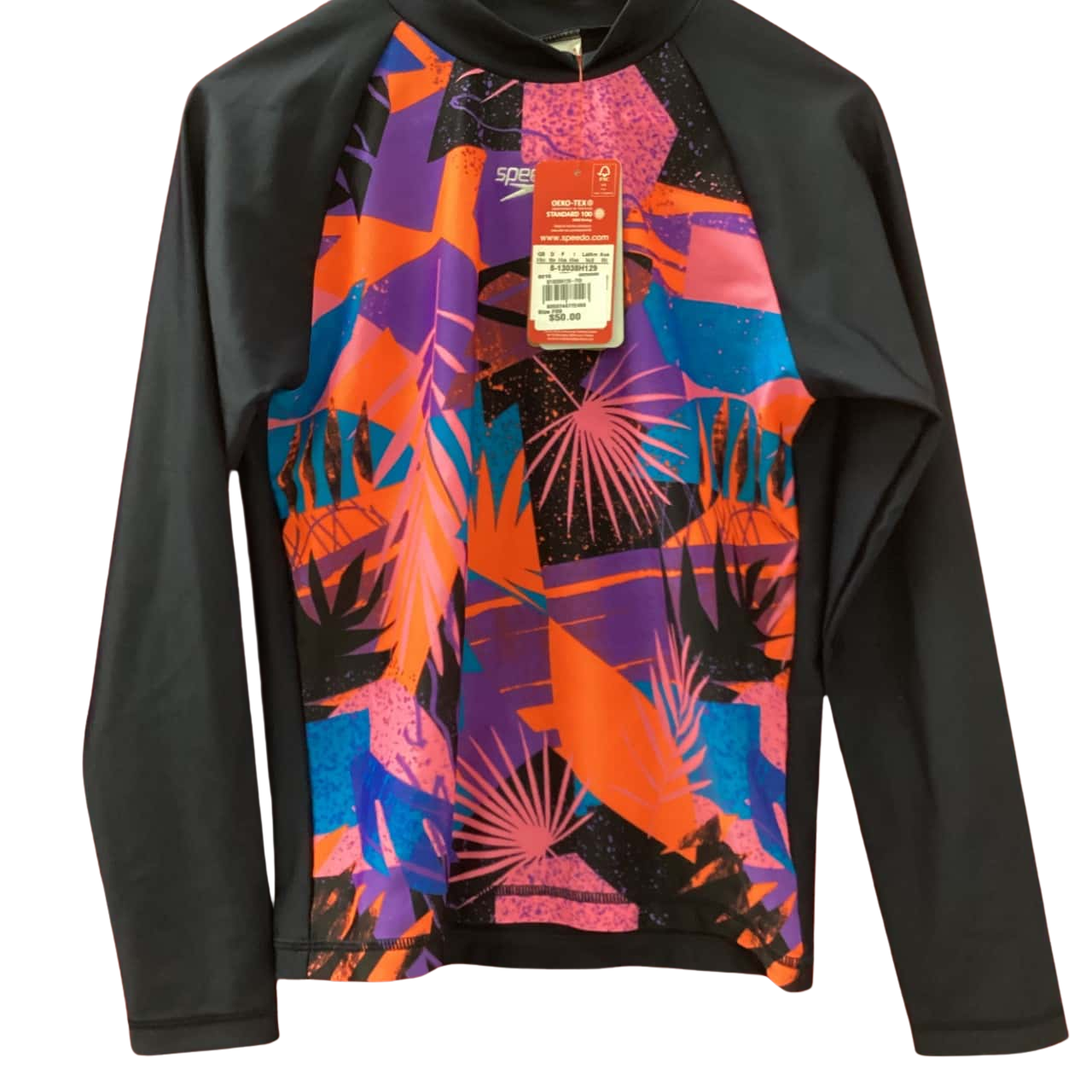 Speedo Kids Size 9.5 Sportswear Multicoloured / Navy Blue