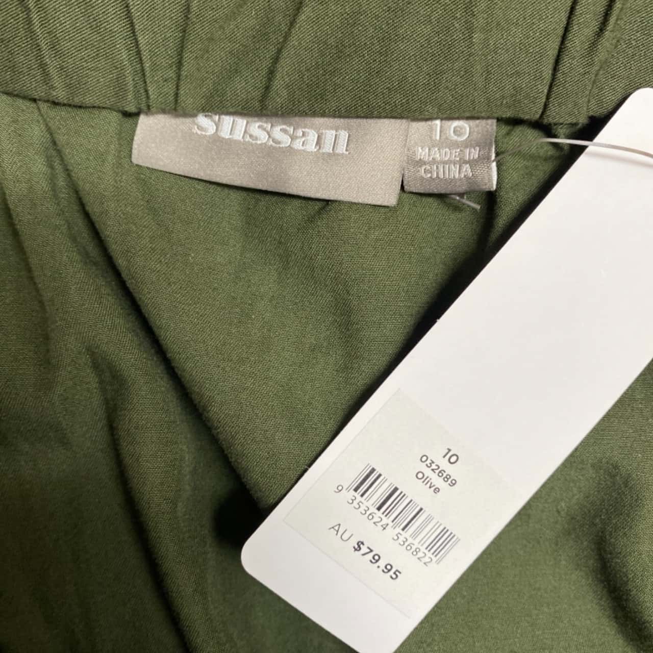 Sussan Women's Size 10 Midi Skirt / Olive BNWT(s)