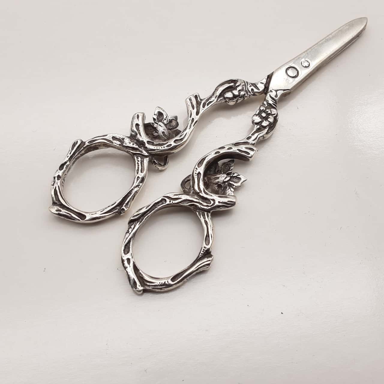 Antique Victorian or Edwardian Ornate Hallmarked Sterling Silver ...