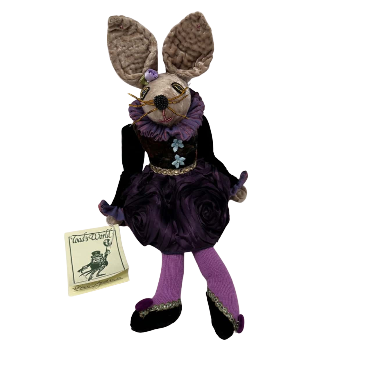 Toad’s World Belladonna The Rabbit Handmade by Diane Jordan’s(s)