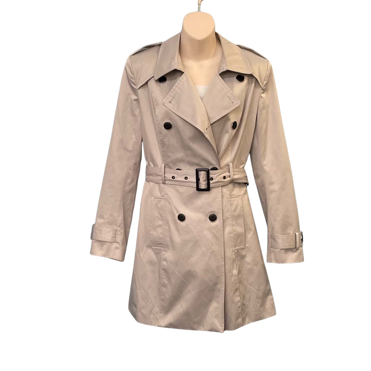 Portmans Womens Size 12 Button Up Grey / Silver Jacket