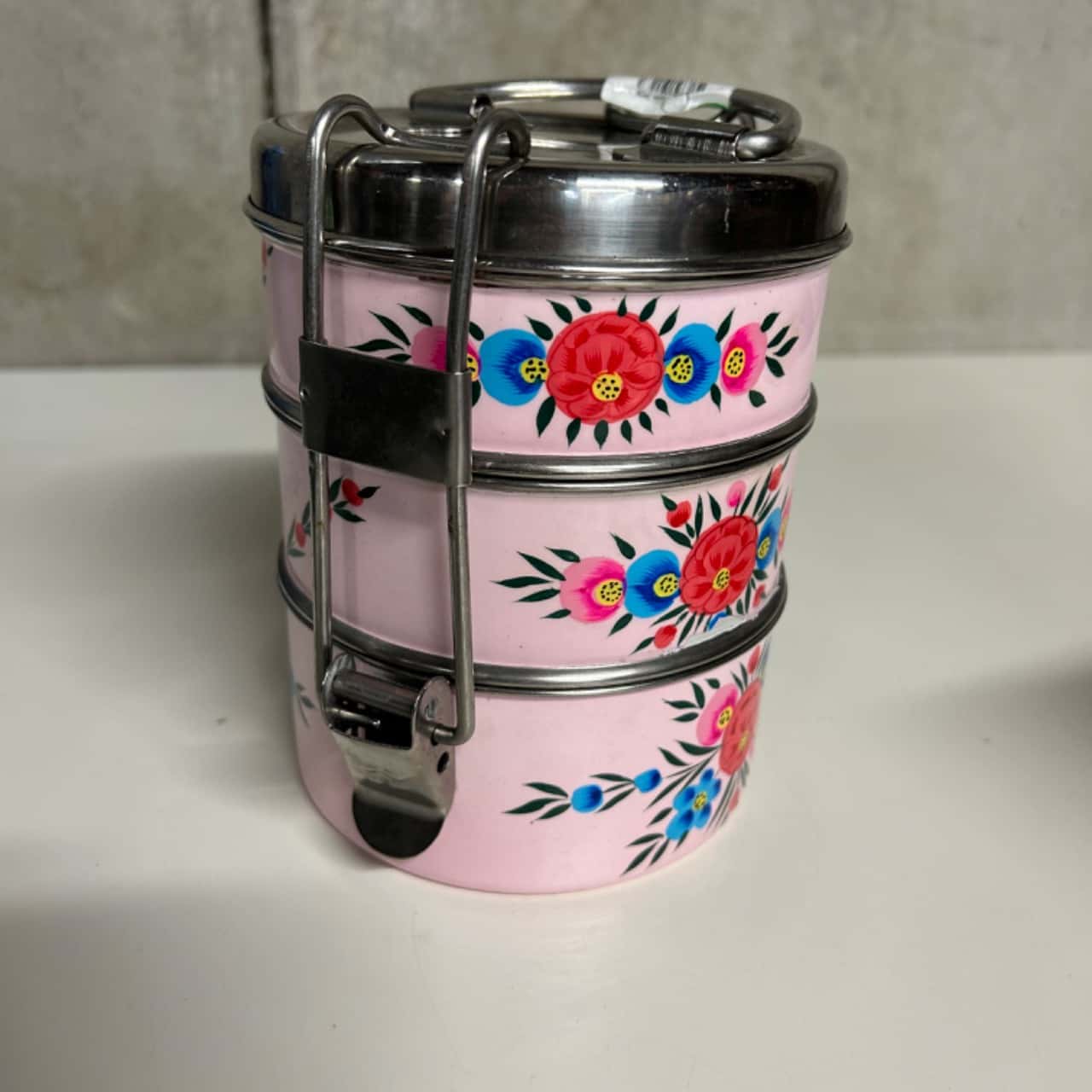 stackable stainless steel food containers (s)