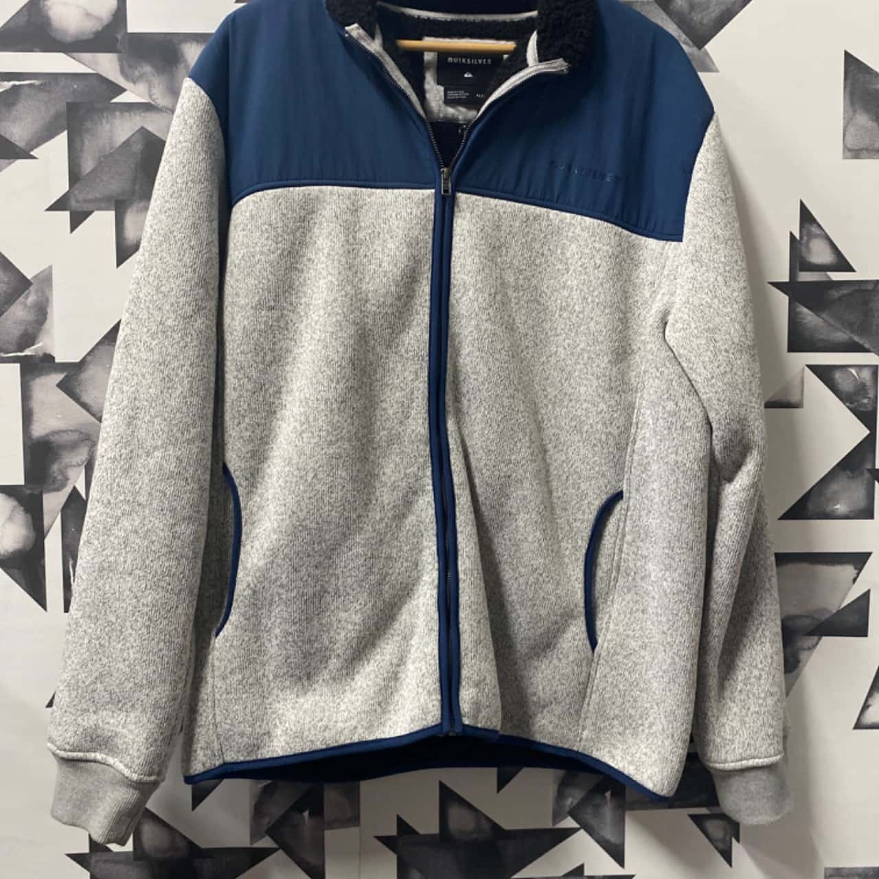 Quicksilver Mens Size XL Blue / Grey jacket (s)