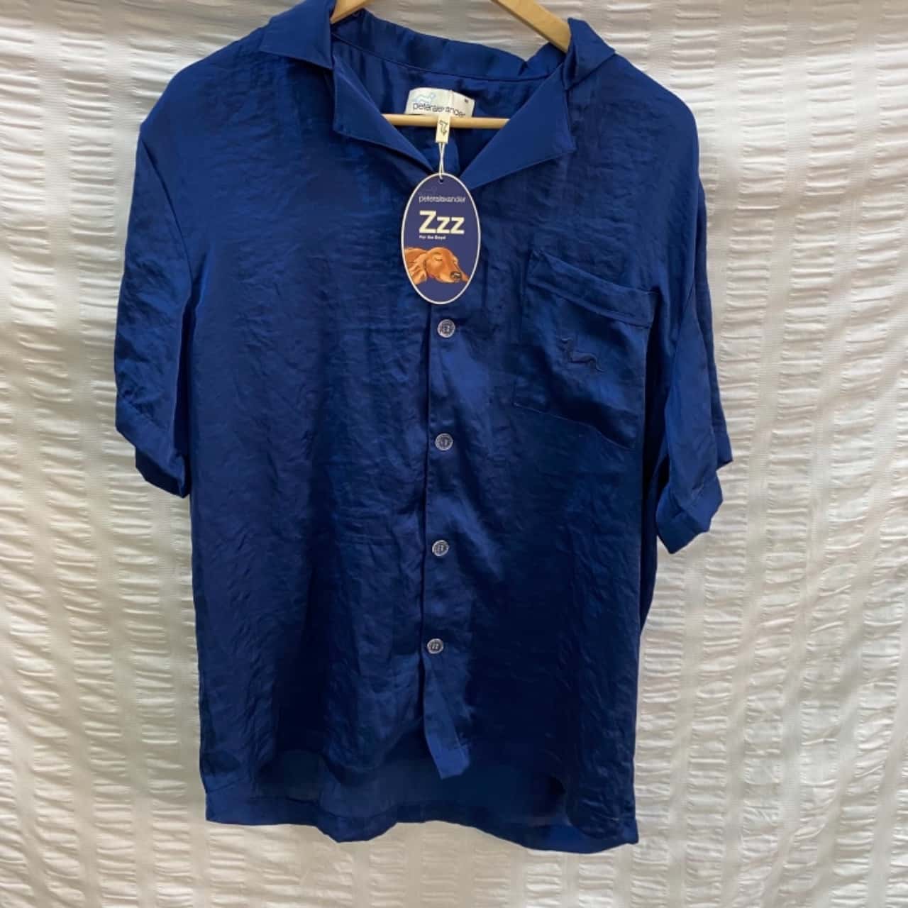 Peter Alexander Logo Satin Top BNWT RRP$129(s)