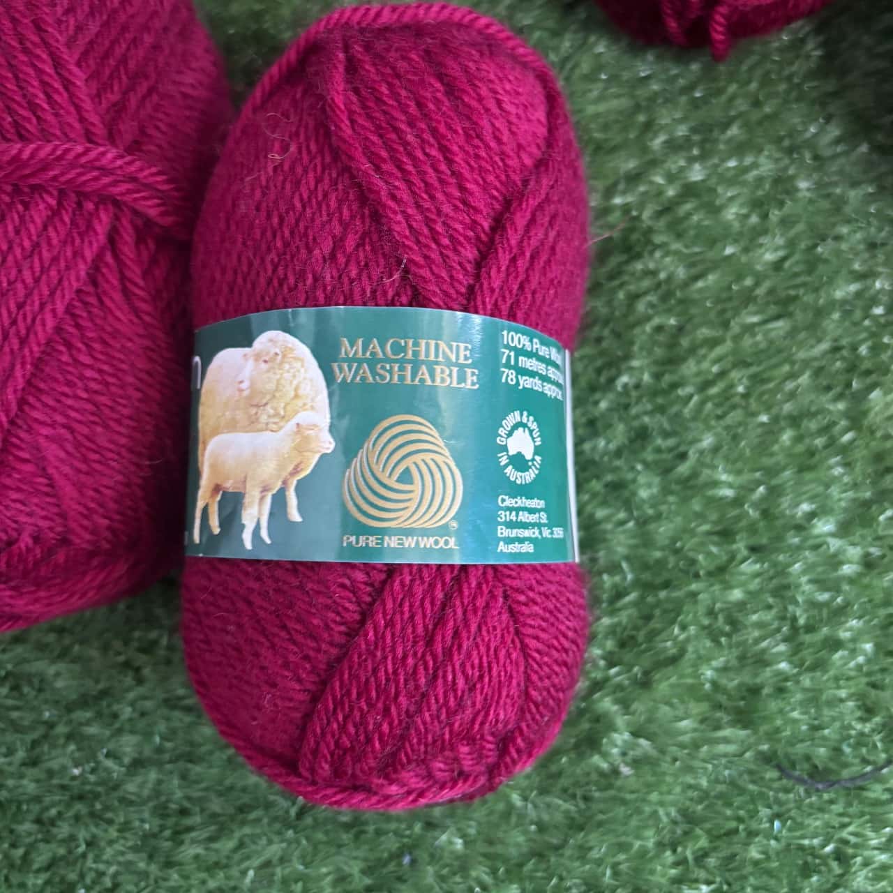 Cleckheaton Country 12 Ply Burgundy Pure Wool (15 Balls)(s)