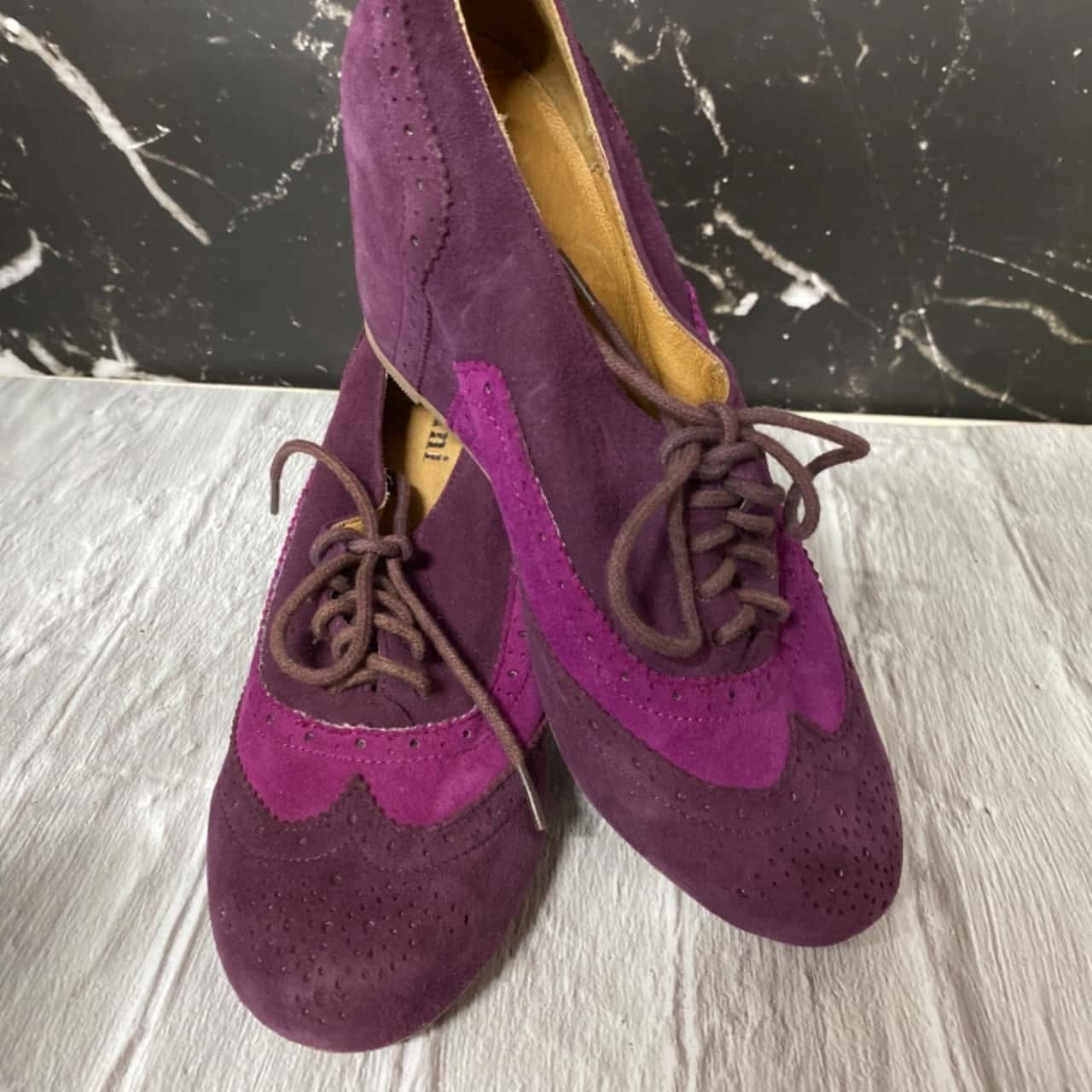 Mollini Womens Shoes Size 37 Purple (s)