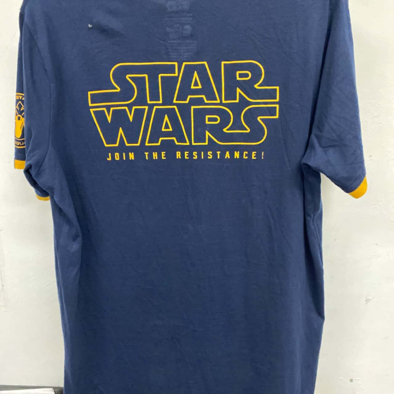 Star Wars residence Womens Size L T-shirts Blue / Yellow
