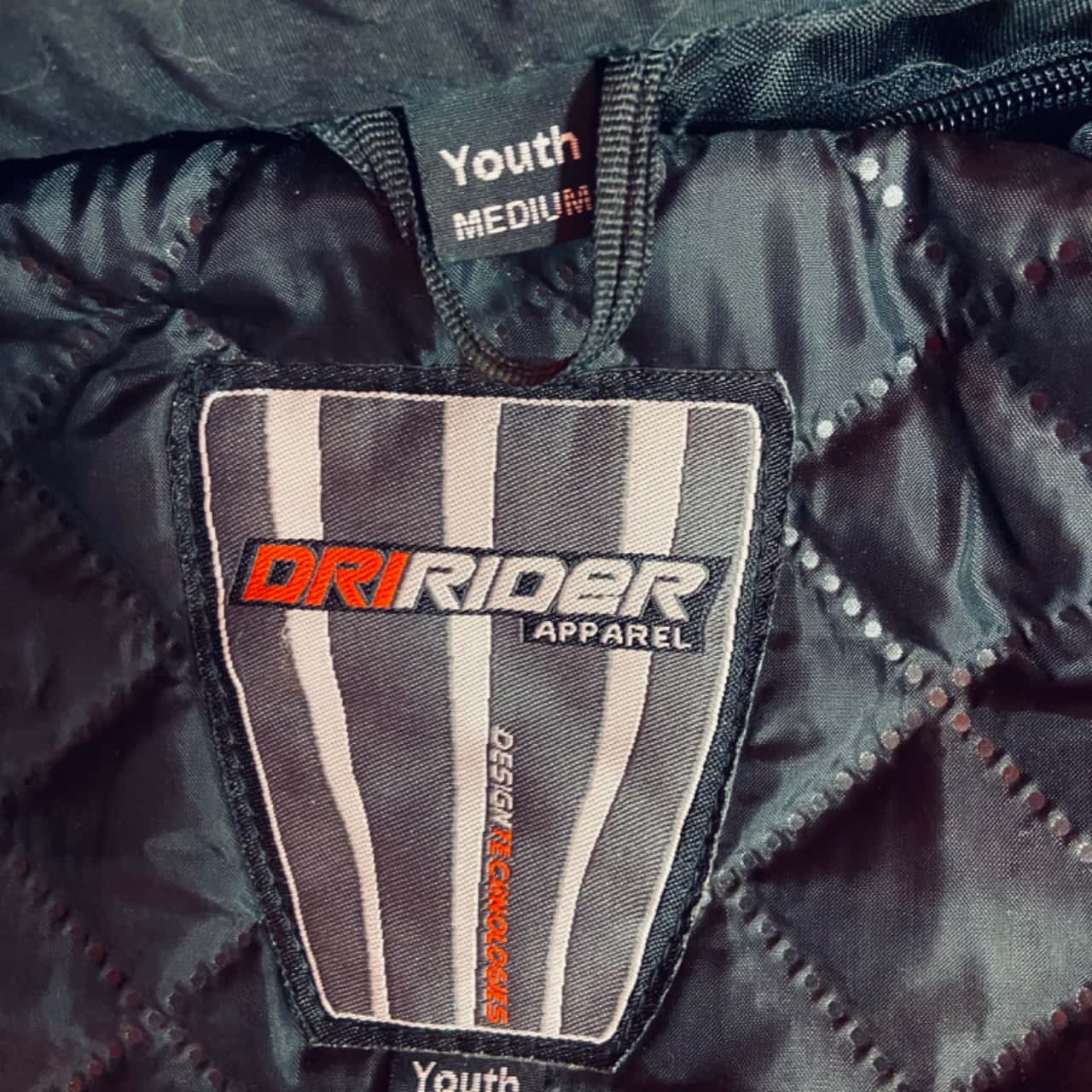 Dri Rider Kids Black / Yellow With Armour Riding Jacket(s)