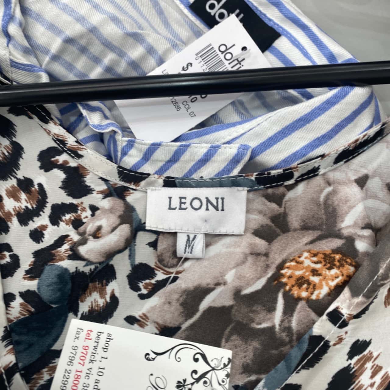 Leoni Womens Size M Floral Dress