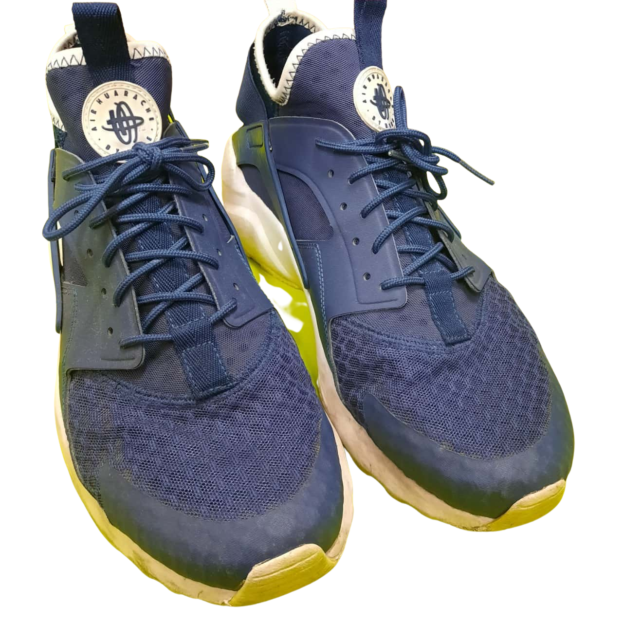 Nike Size US: 10 Blue / White Air Max Hurache Used Good Condition Shoes ...