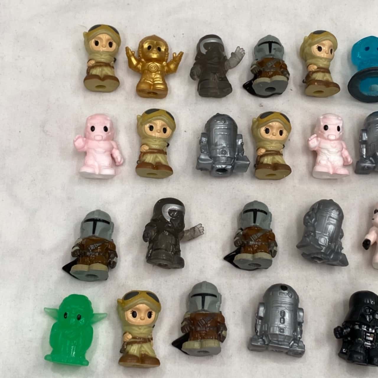 Star Wars Bulk Bundle Lot of Ooshies Pencil Toppers x 35 pieces Doubles ...