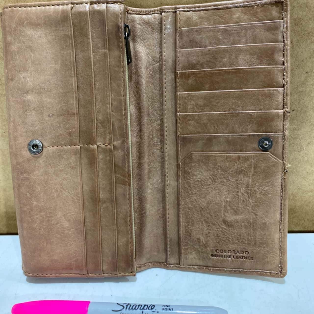 Colorado wallet Womens Nude