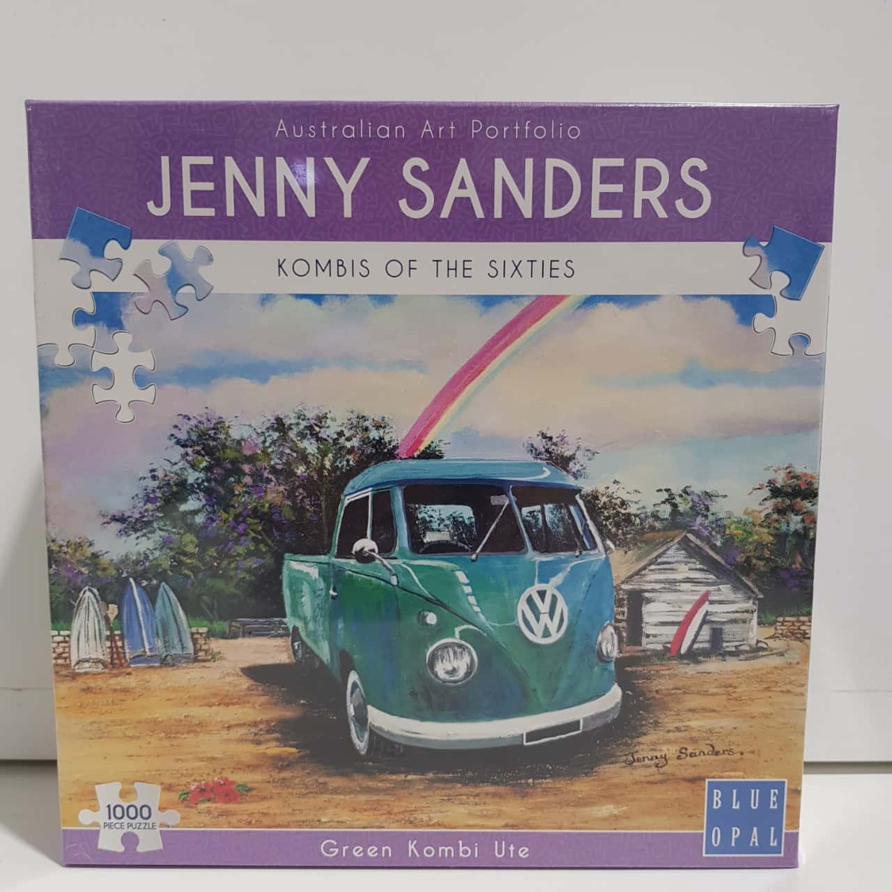 Jenny Sanders "Green Kombi Ute" 1000 piece puzzle(s)