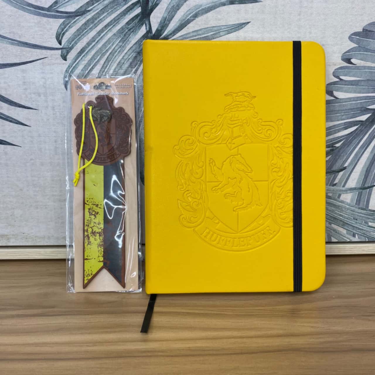 Harry Potter Hufflepuff Notebook & Bookmark