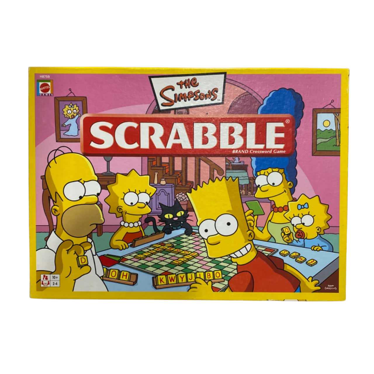 The Simpsons-Scrabble Board Game