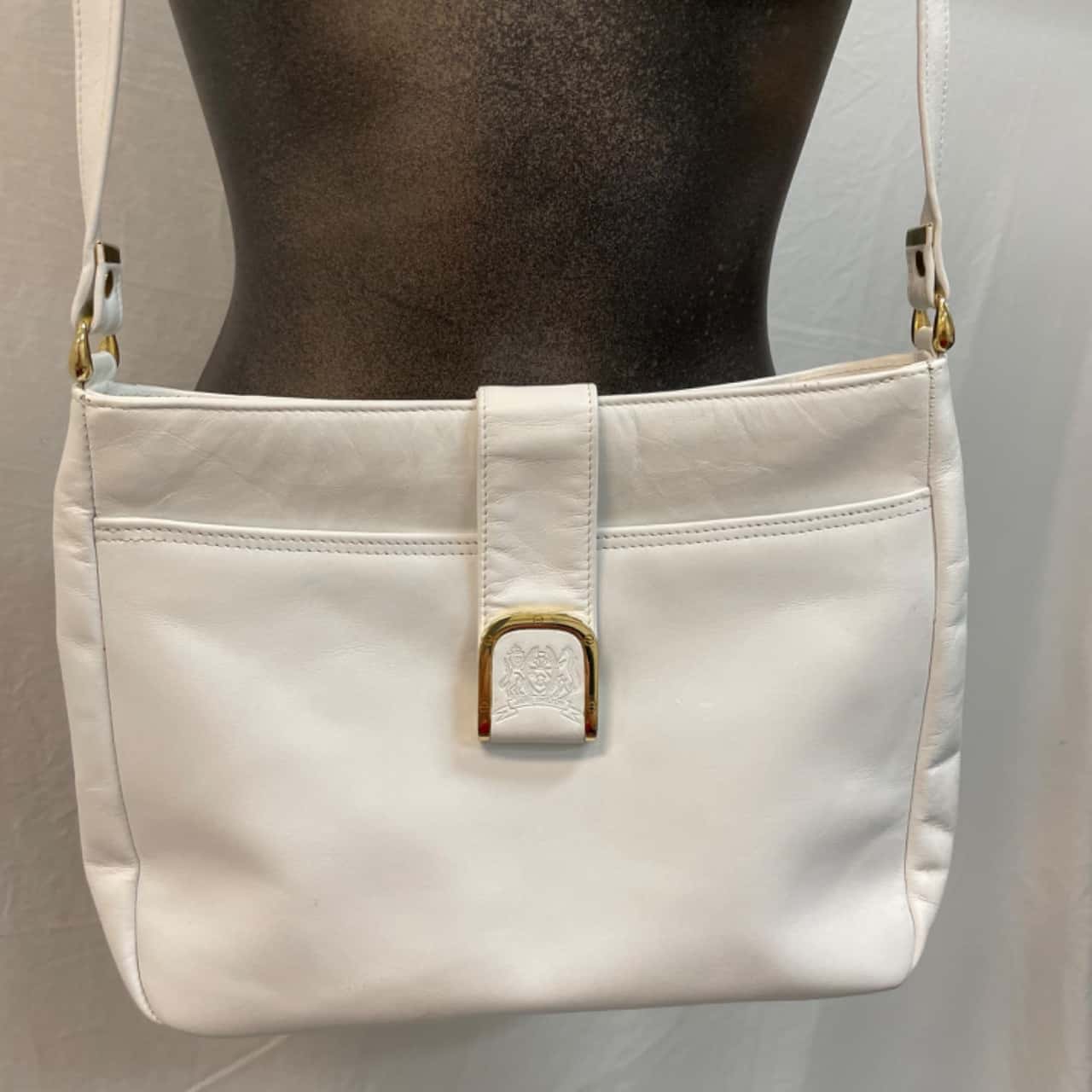 Womens Handbag White Jane Shilton