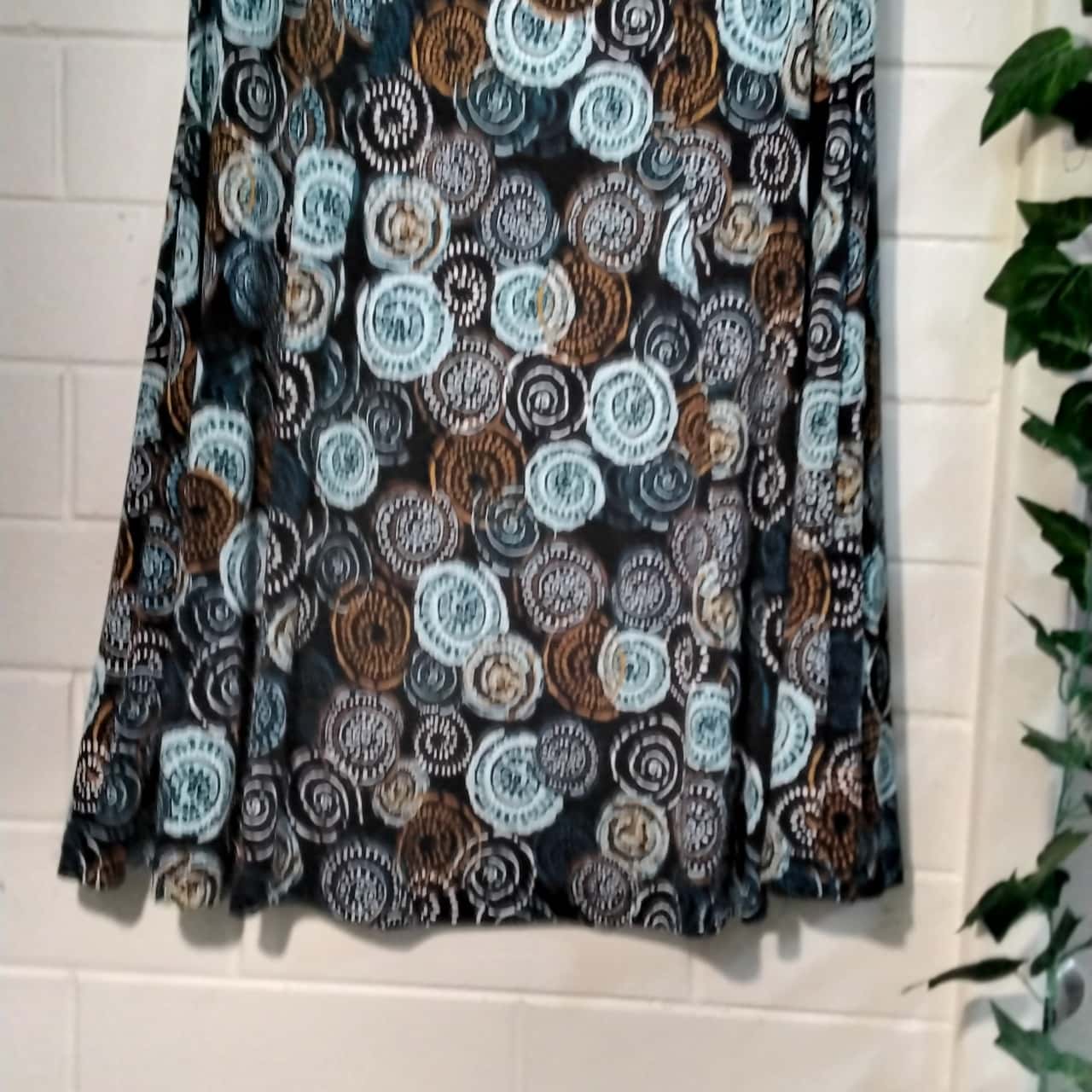 Noni B Womens Size 12 Black / Pattern Skirt RRP $89.99(s)