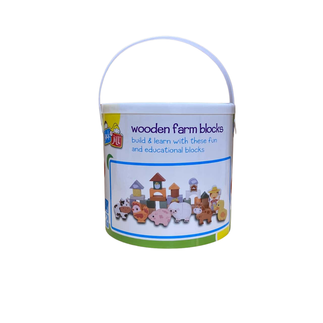 Jack & Jill Wooden Farm Blocks(s)