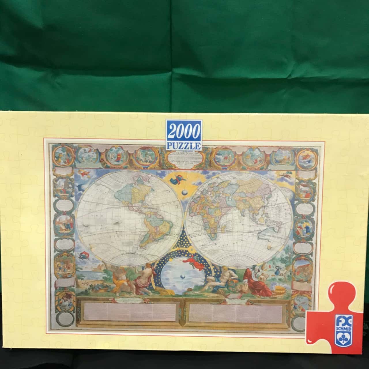 Classical World Map Puzzle(s)