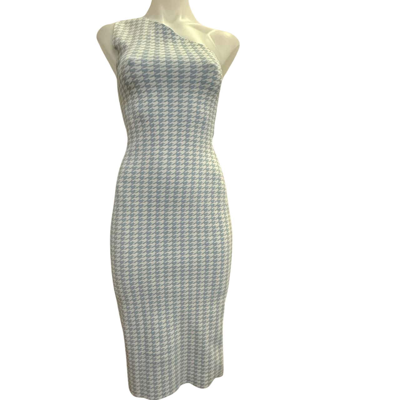 Kookai Womens Size 6 Bodycon Dress Blue / White