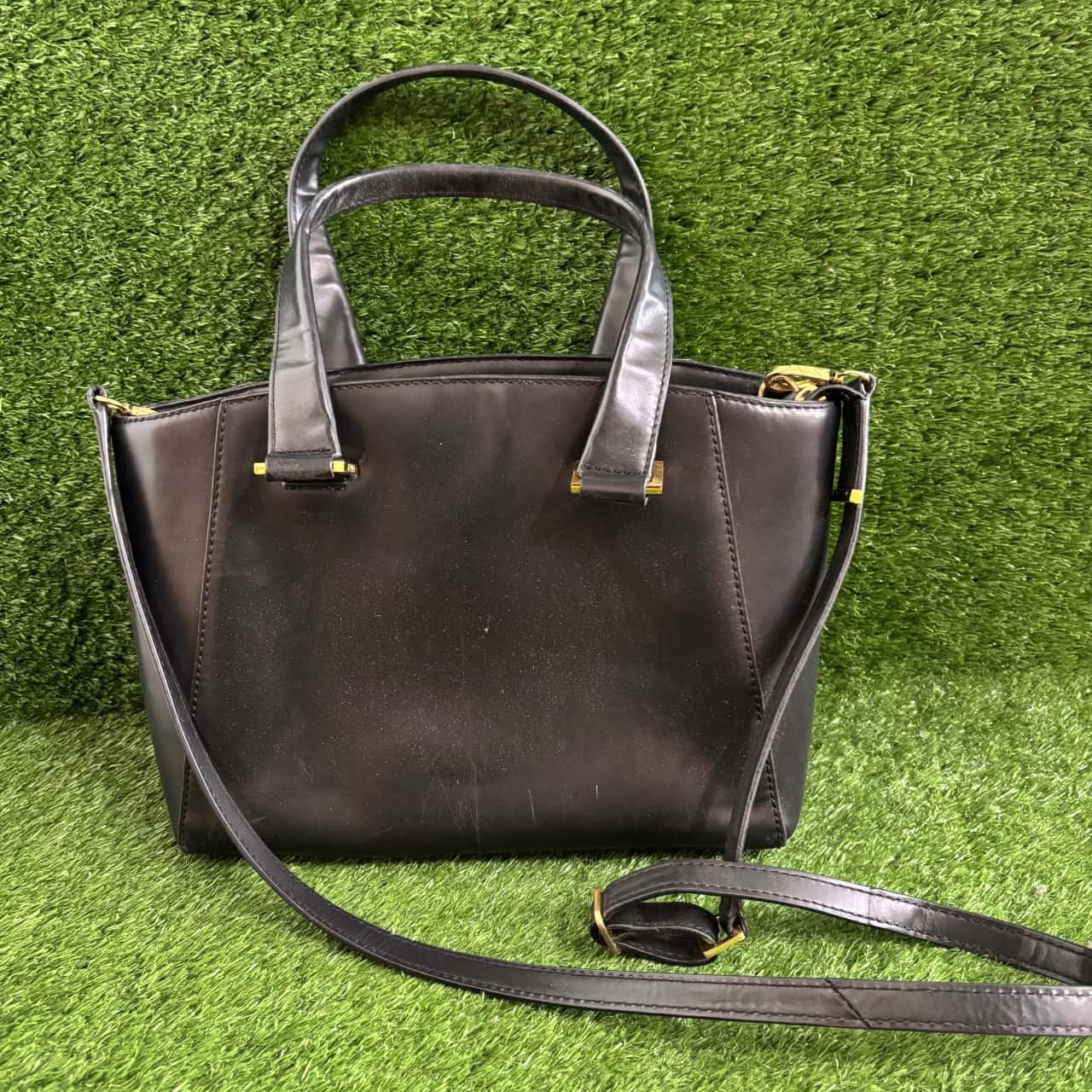 Kikki K Black Handbag With Shoulder Strap