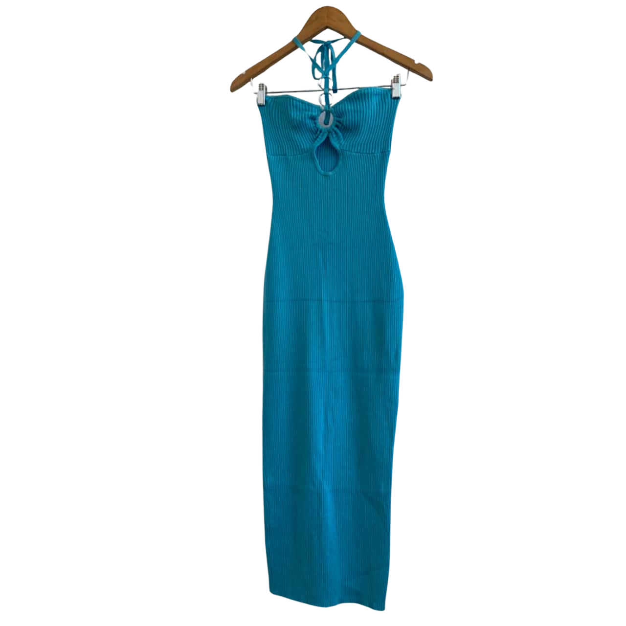Perfect Stranger Size 10 Blue Maxi Bodycon(s) - Used As New | Salvos Stores