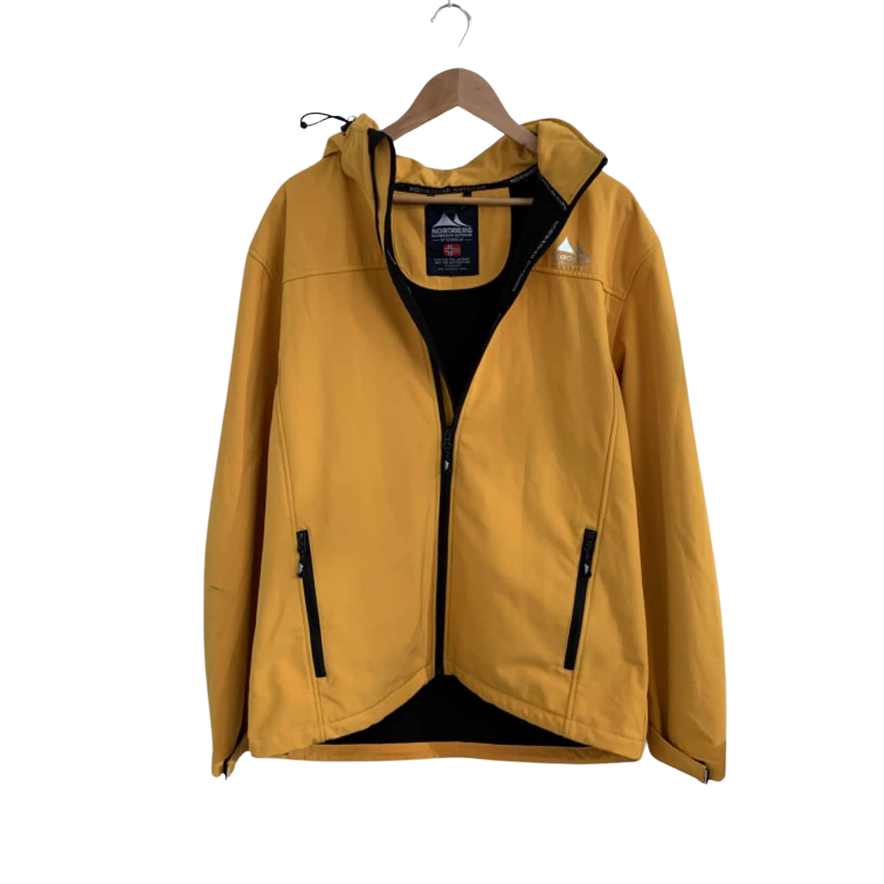 Nordberg S/M Yellow Outdoor Jacket