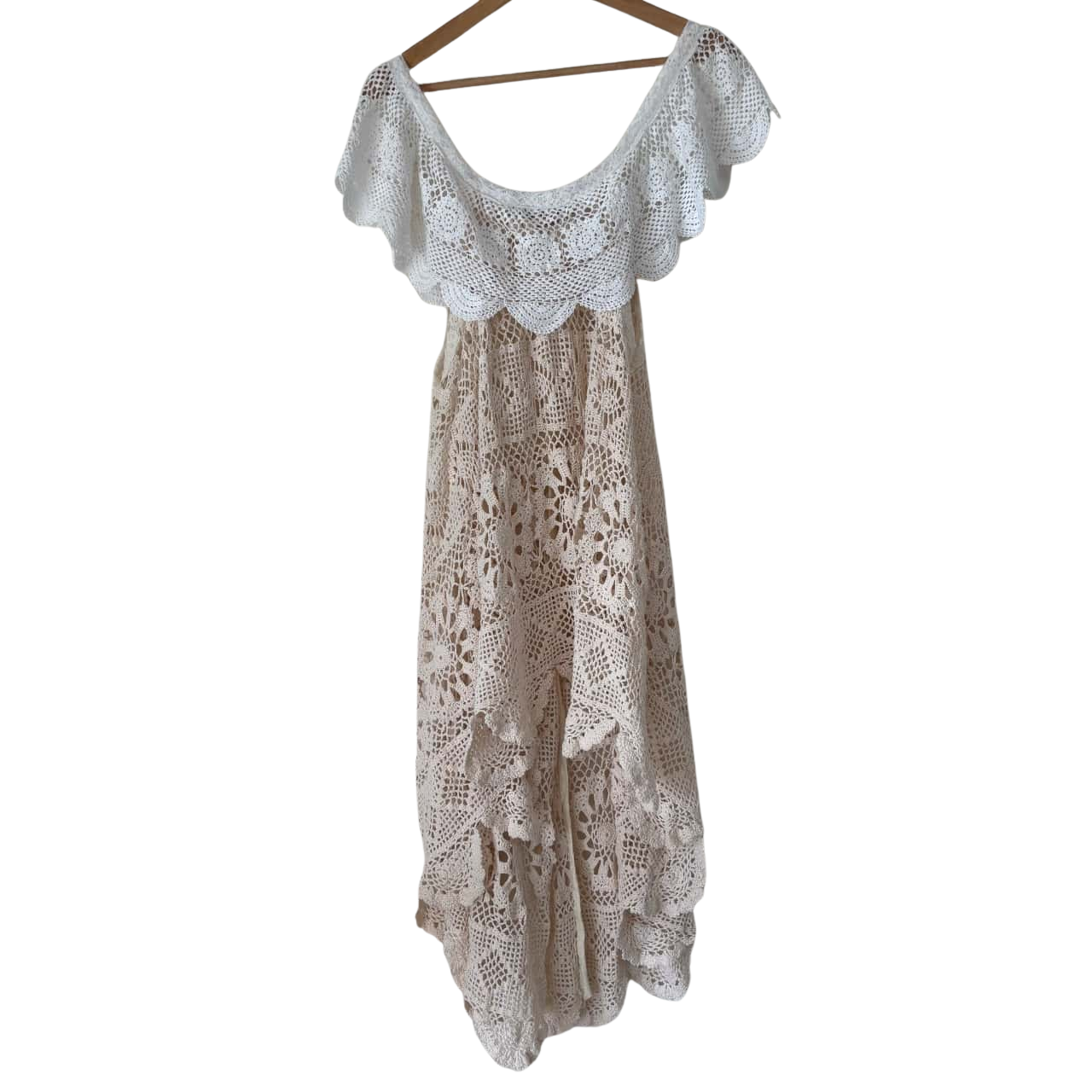 Womens Ladies High to Low Hemline Regular Size Chuckles & Boo Crocket ...