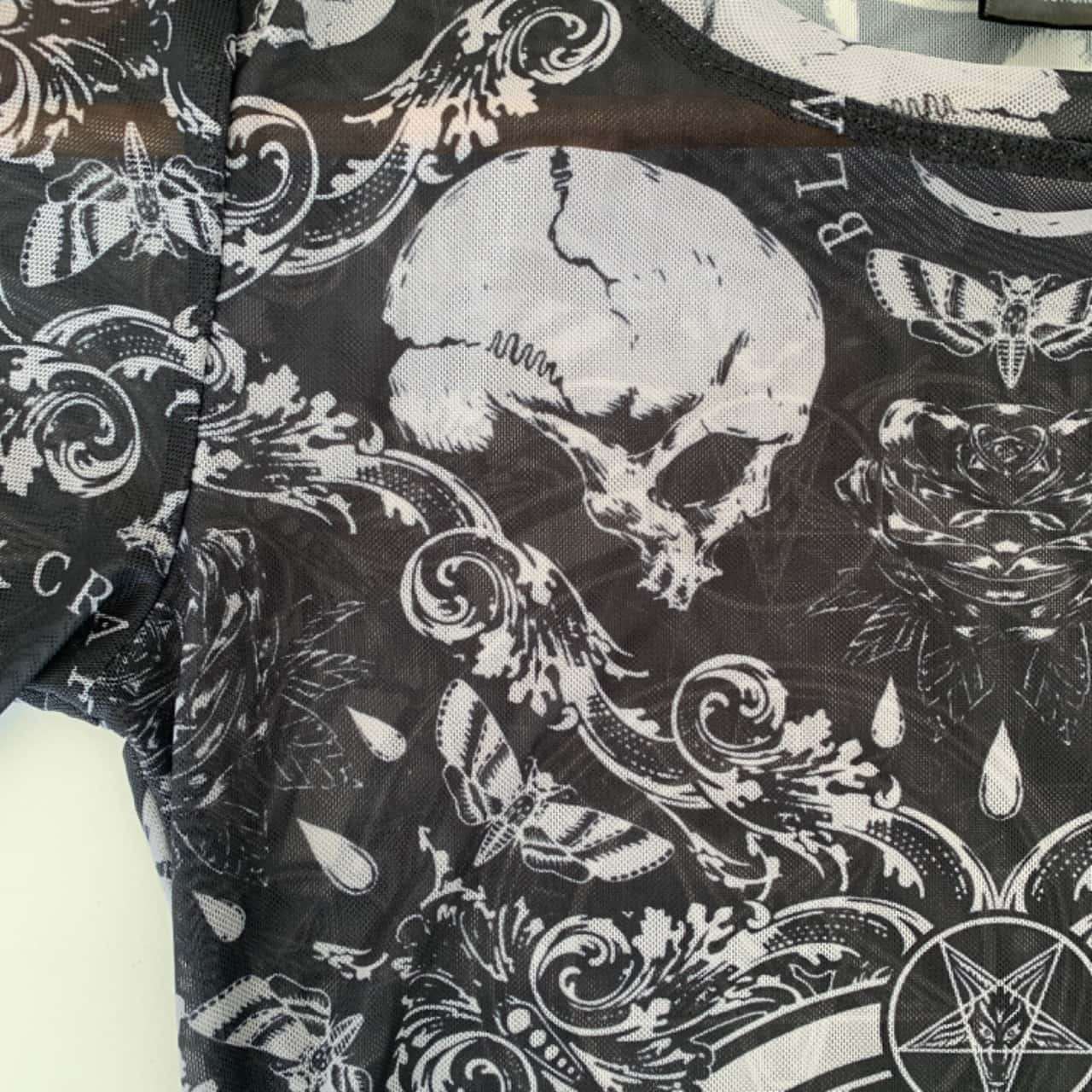 Blackcraft XS Goth Mesh Top(s)
