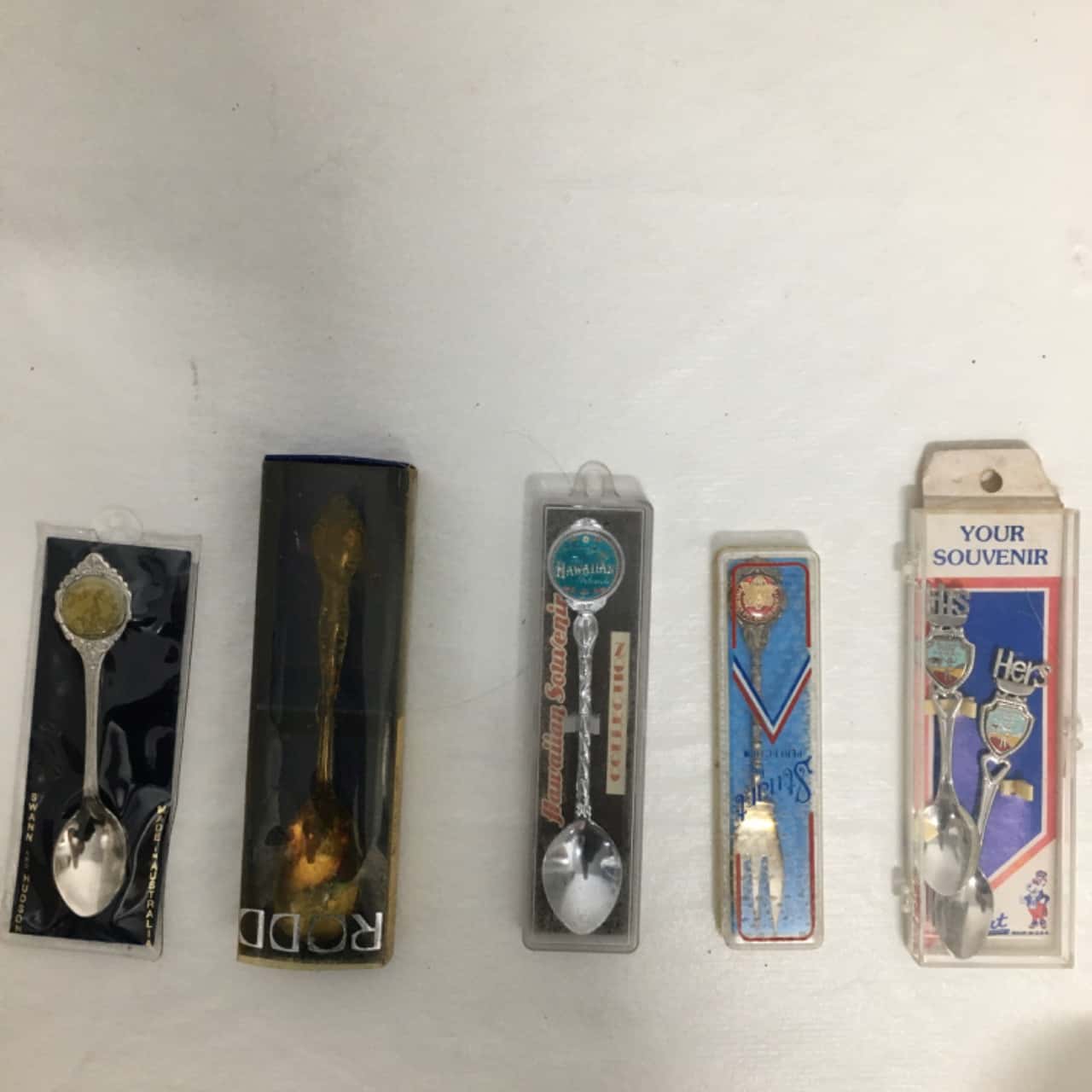 5 Collectable Spoons