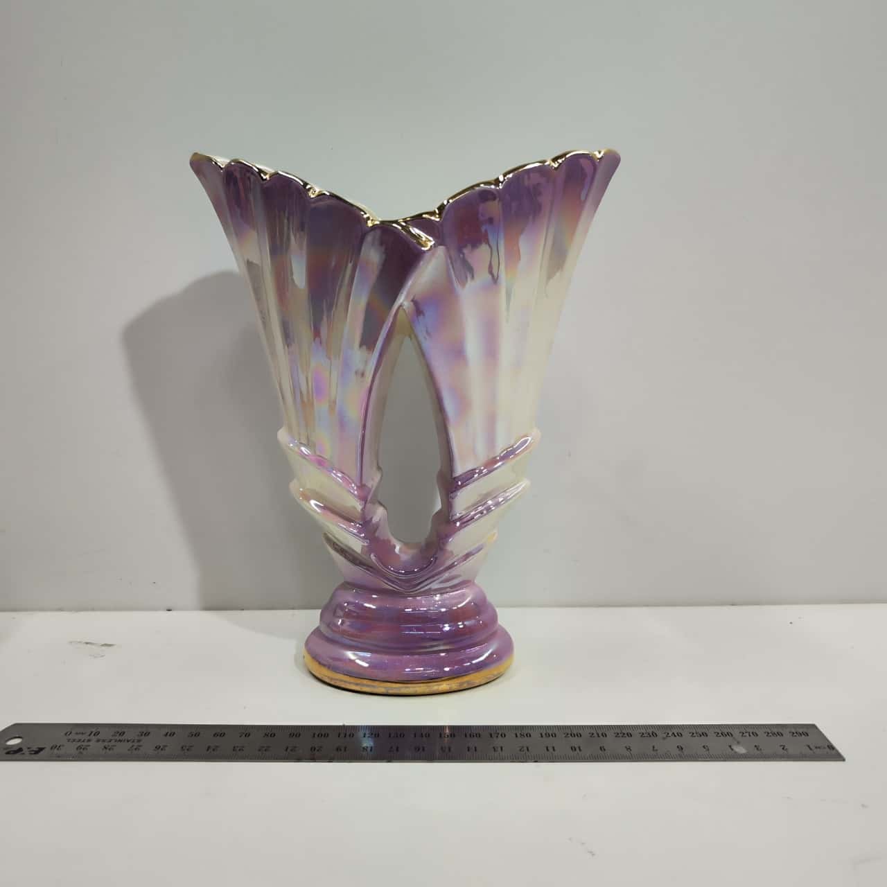 Royal Lustrina Vase Purple(s) - Used Very Good | Salvos Stores