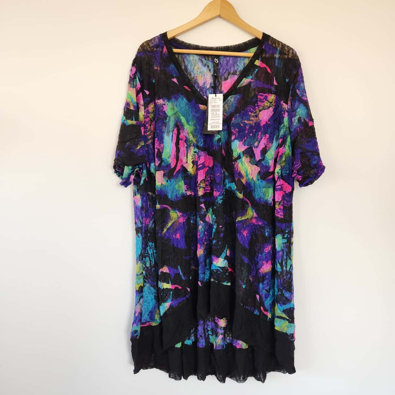 Taking Shape / TS Sanctum Coastal Oasis Tunic Top Size 14 / XL (s)