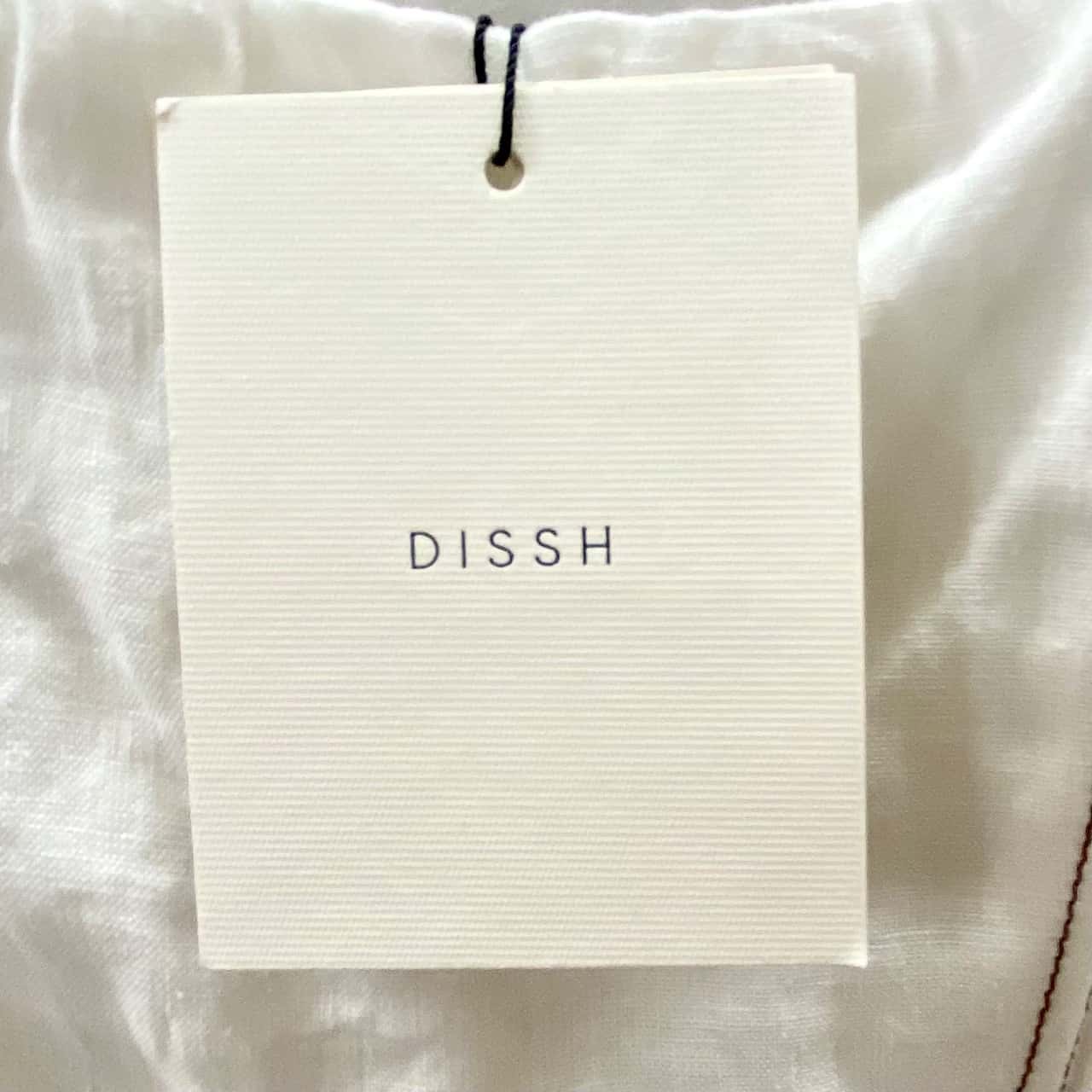 Dissh LINEN Size 12 Strapless Off White Maxi Dress