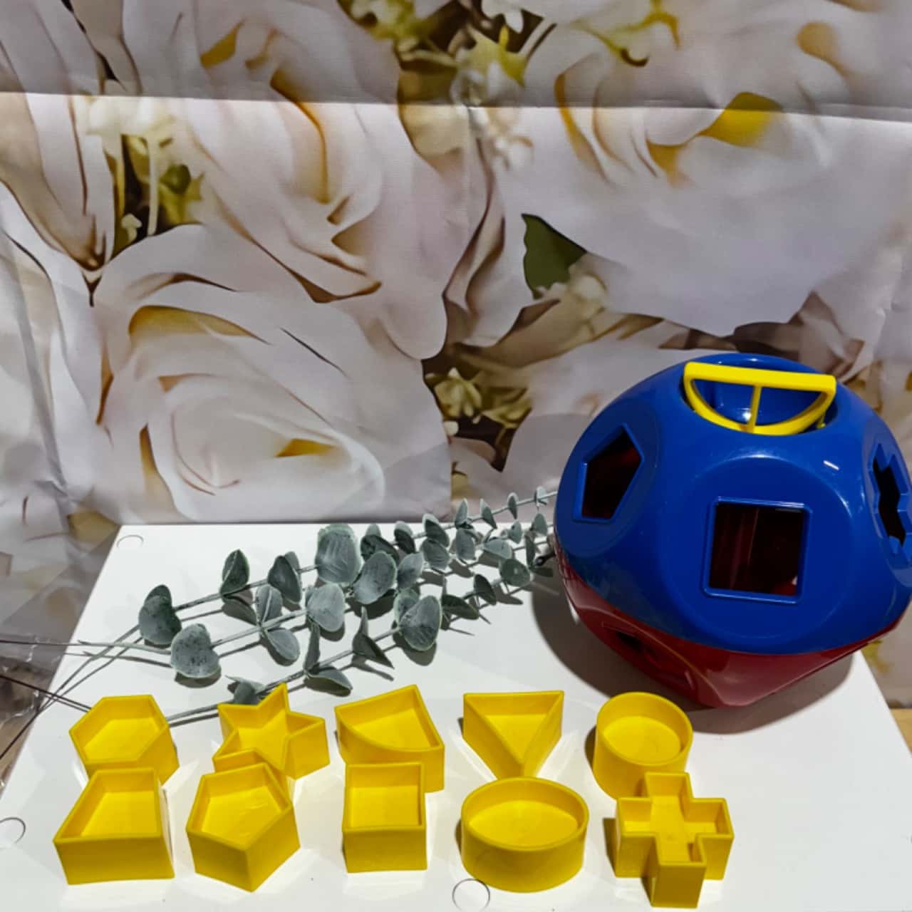 Vintage Look Tupperware Shape O Ball Sorter Toy Complete Set with 10 ...