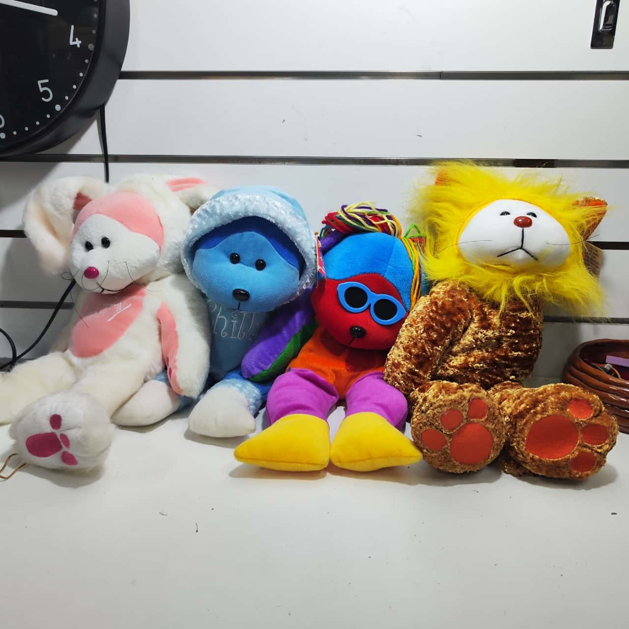 4x Cuddly Kids Toys