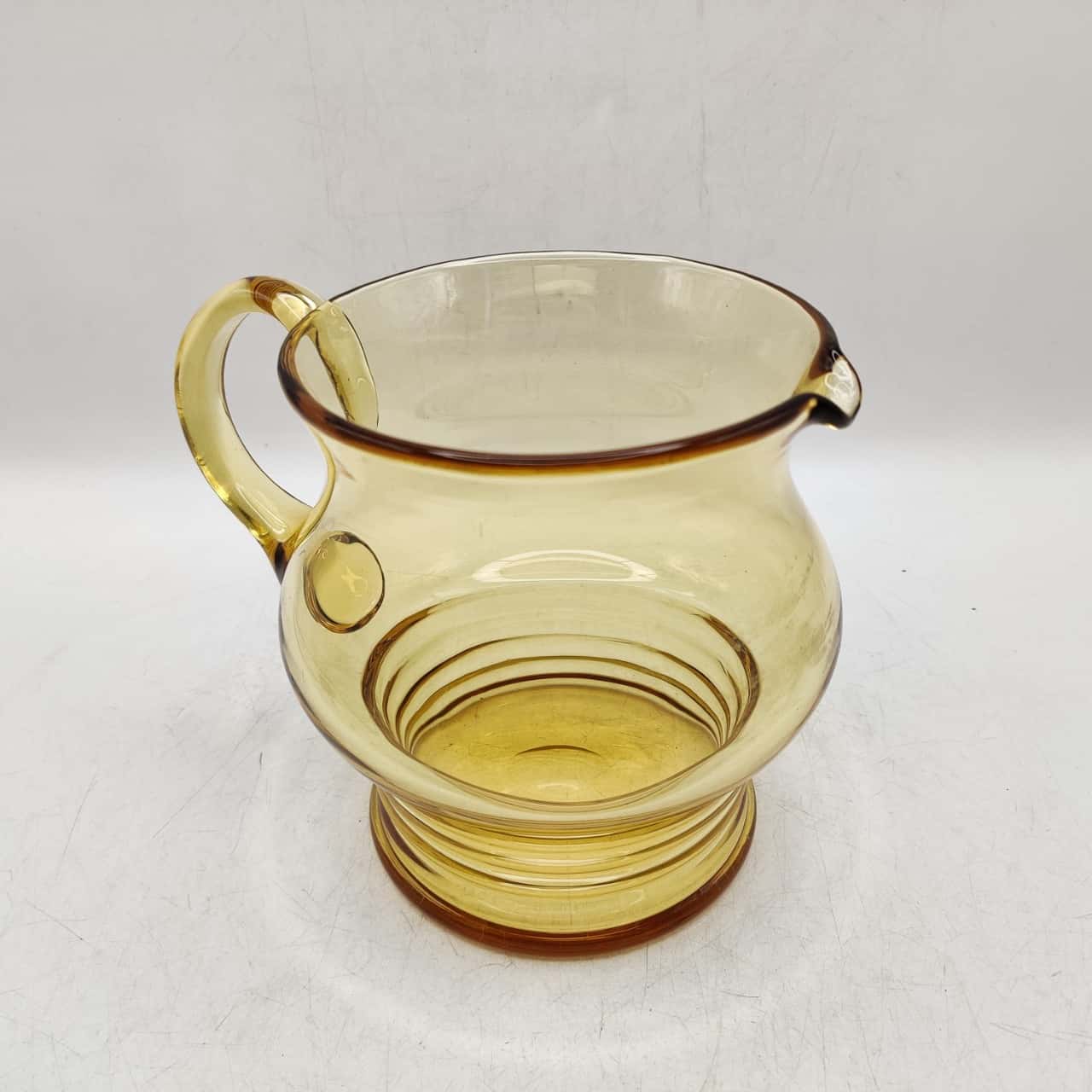 Amber "Art Glass" Large Jug In Excellent Condition 1775970