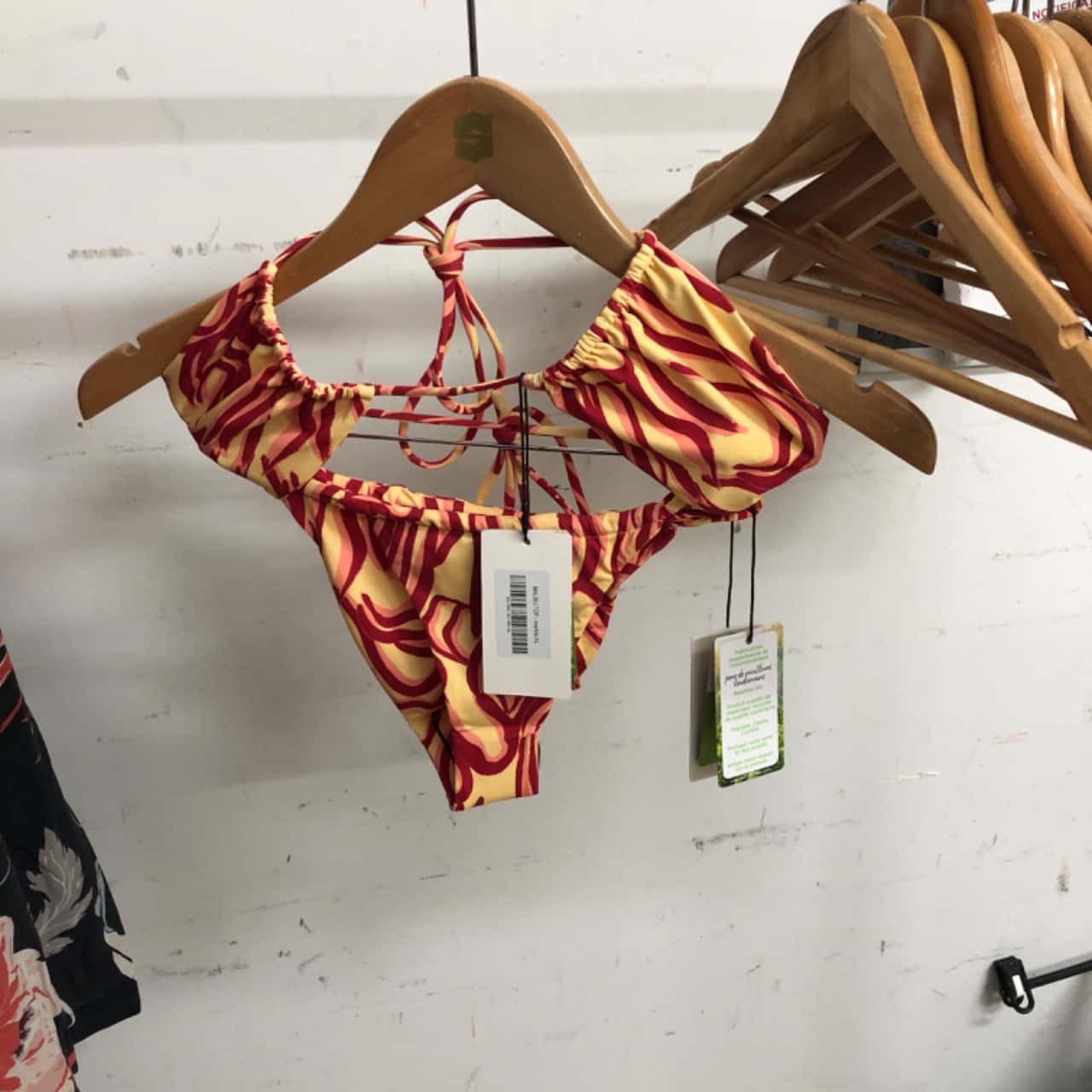 NWT Bamba Size S/XL marble bikini (s)
