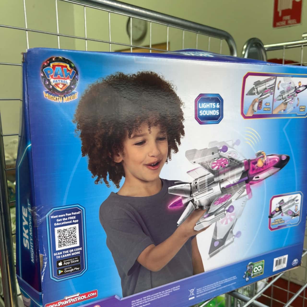 PAW Patrol: The Mighty Movie, Transforming Jet with Lights, Sounds ...