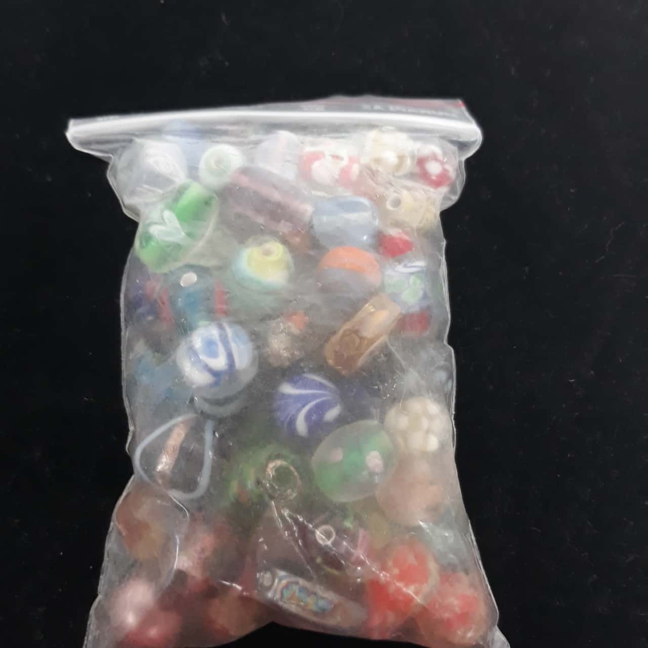 Small bag glass beads