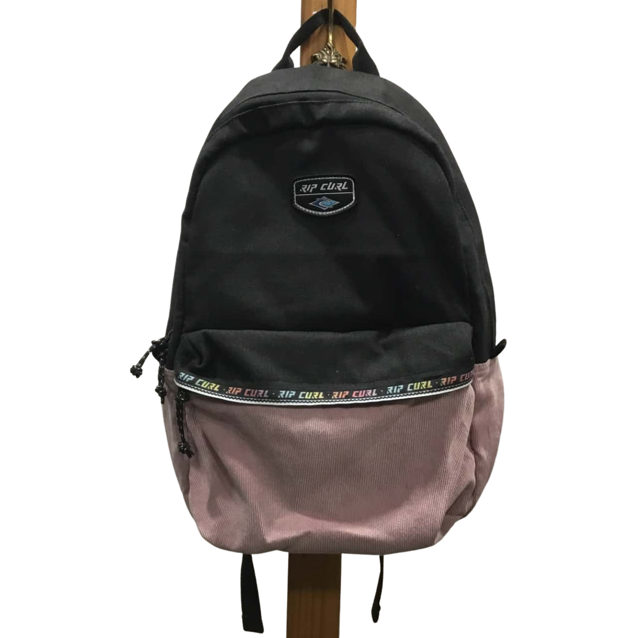 Ripcurl Backpack Black & Pink Cord